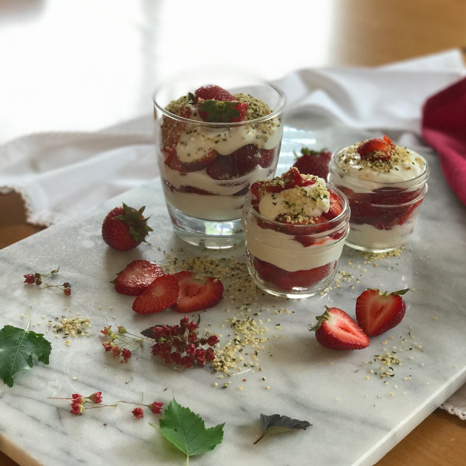 All-Canadian Maple Strawberry Yogurt Parfaits – Gina Sunderland